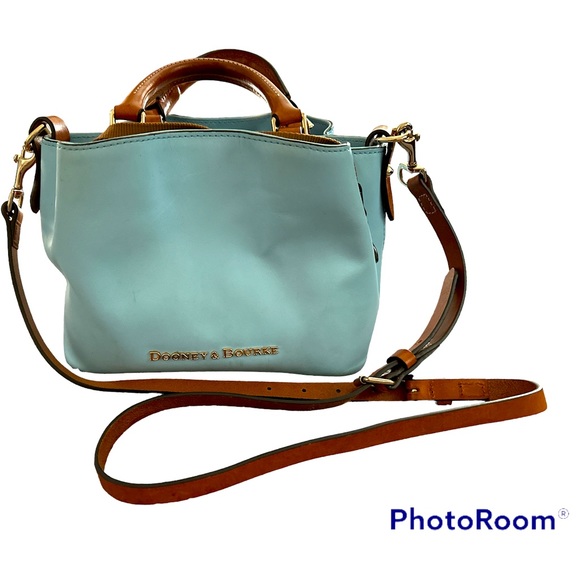Bags | Dooney Bourke Light Blue Handbag | Poshmark